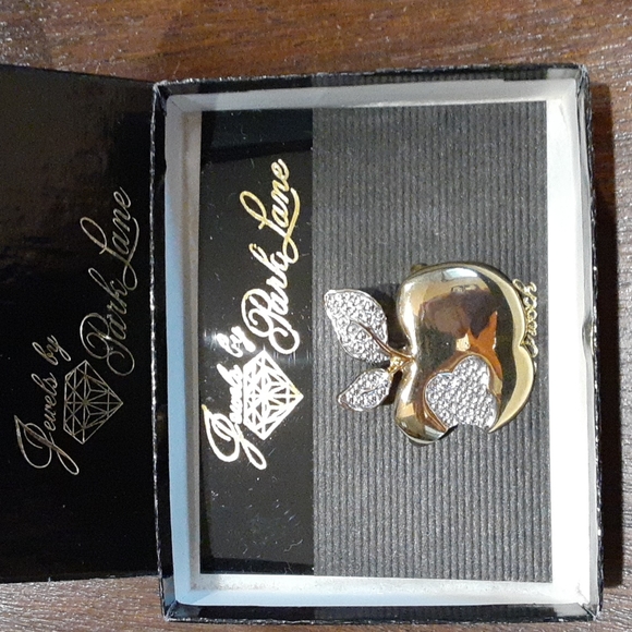 Jewels By Park Lane | Jewelry | Apple Brooch Jewels By Park Lane | Poshmark